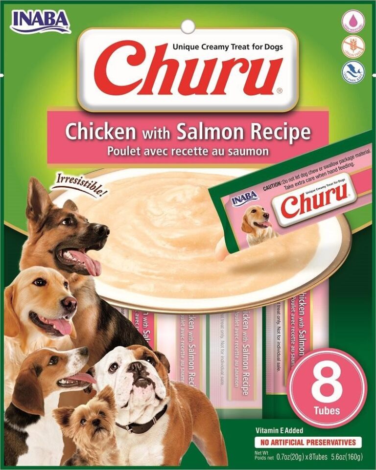 Inaba | Churu® for Dog Pollo con Salmon 8 tub | Tienda Mascotamanía