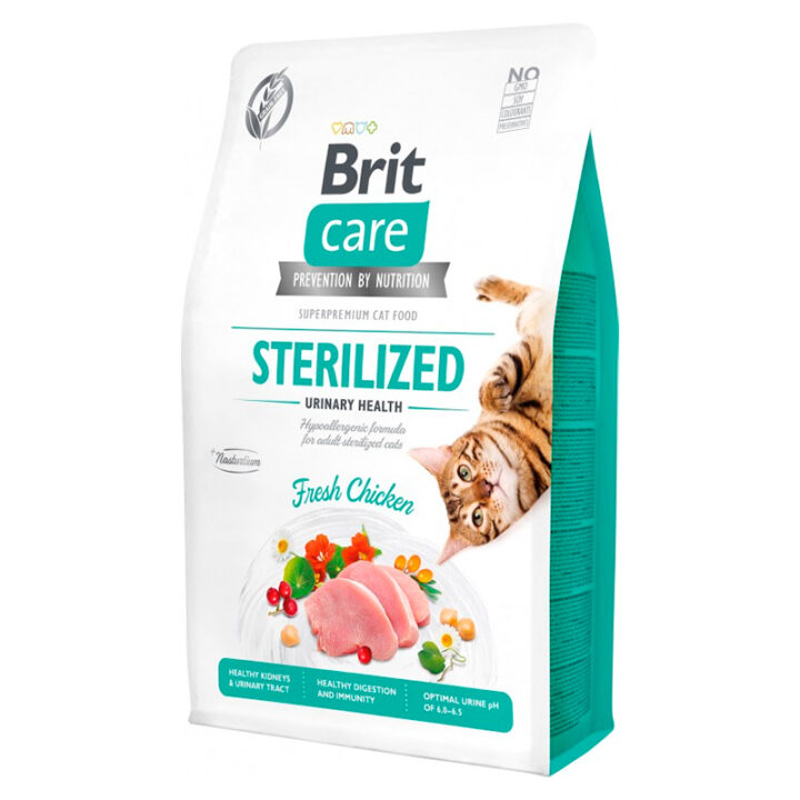 Brit Care Cat Grain-Free sterilized Urinary health Chiken | Tienda ...