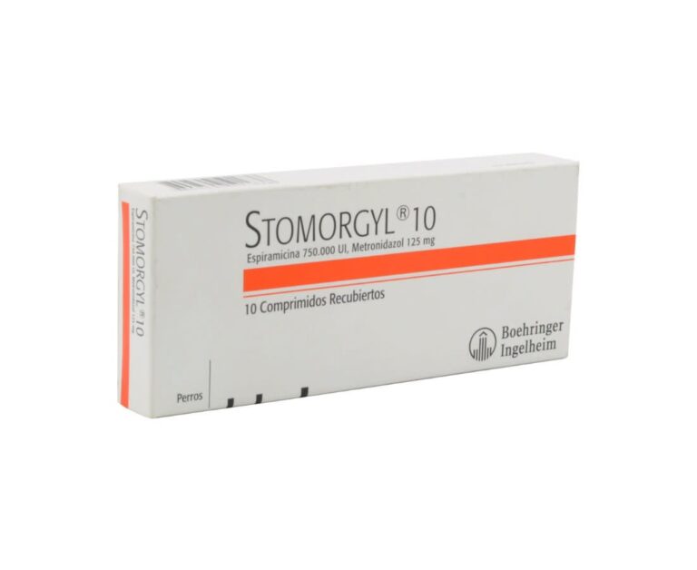 Stomorgyl (Espiramicina/Metronidazol) 10 mg 10 Comprimidos | Tienda ...