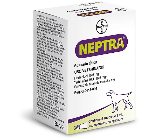NEPTRA SOLUCION OTICA | Tienda Mascotamanía
